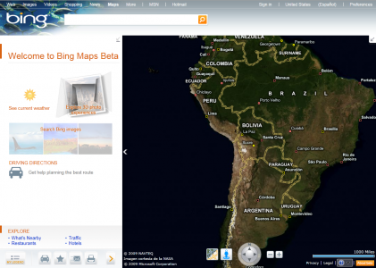 Nuevo Bing Maps, Mapas en 2D, 3D, Rutas e imágenes satelitales - Desontis