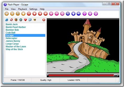 Reproductor Flash Player para Windows XP - Desontis