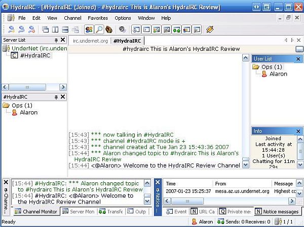 HydraIRC Chatea con gente de todo el mundo en unos pocos clics - Desontis