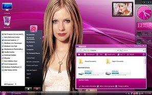 Tema para Windows XP, Pink Vista VS