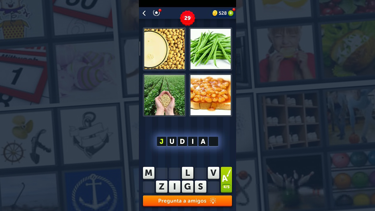 Soluciones para el juego 4 Fotos 1 Palabra